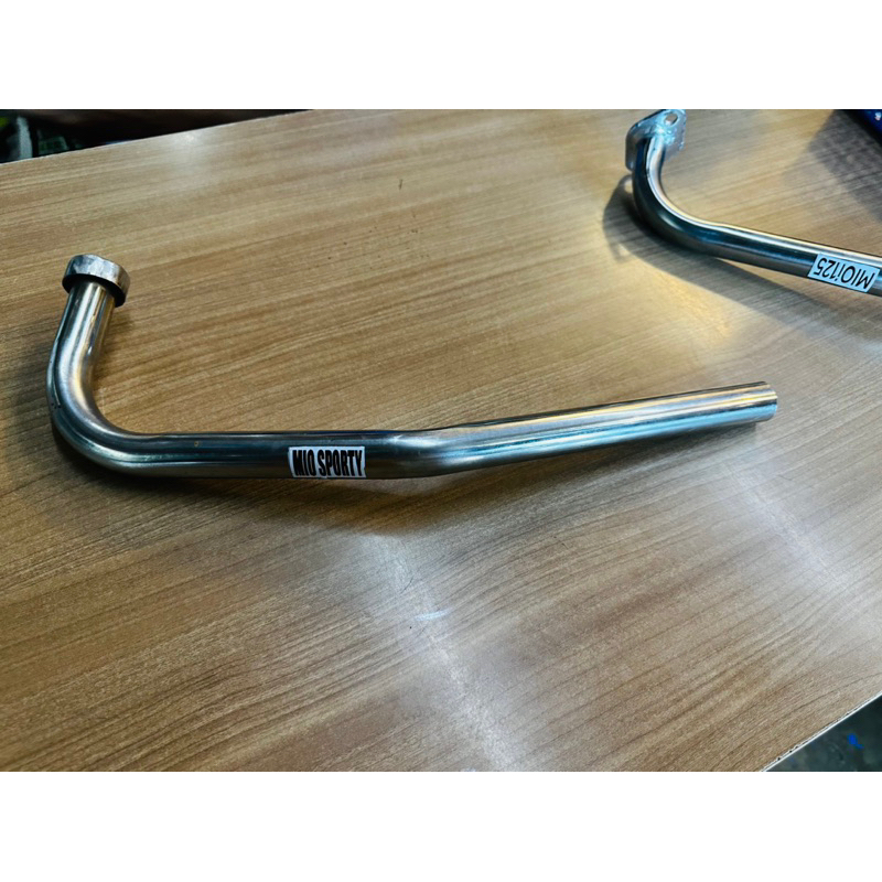 Stainless Standard Muffler Elbow onLy Mio Sporty 100 115 (not plug and ...