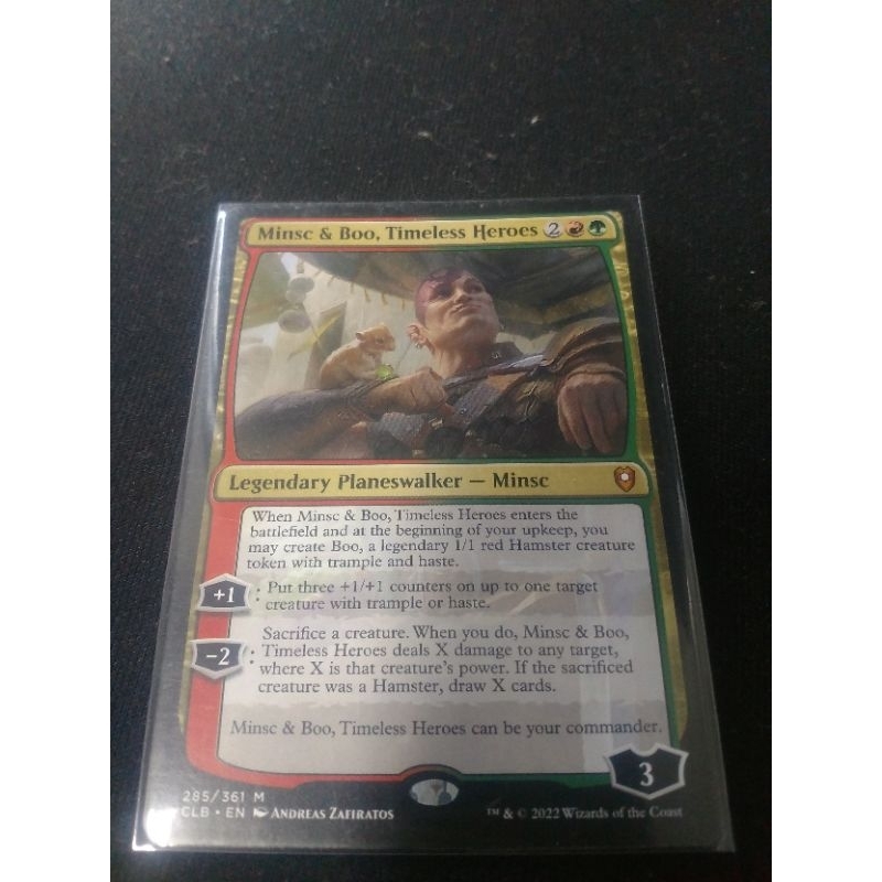 Minsc and Boo, Timeless Heroes (the list) mtg card | Shopee Philippines