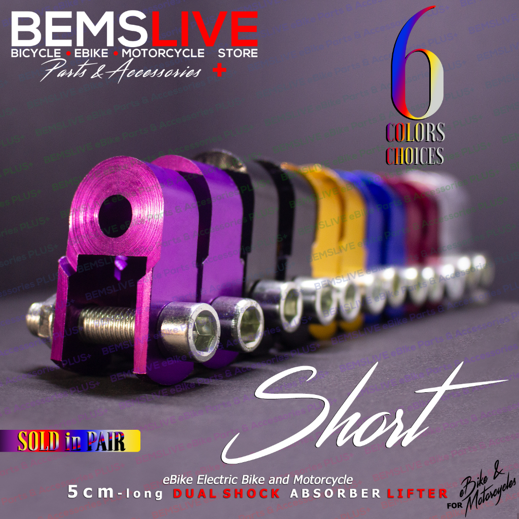 5cm Full ALLOY DUAL SHOCK mono shock ABSORBER LIFTER for Motorcycle and ...