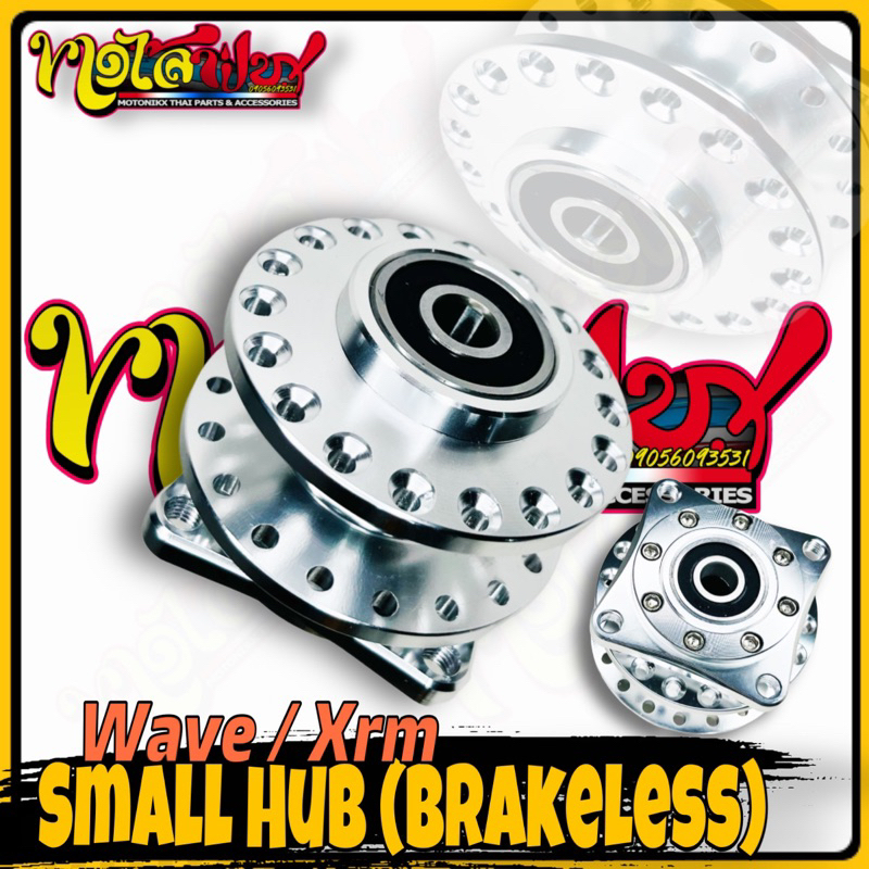 SMALL HUB (FRONT CNC with Bearings) For Wave, Xrm, Raider150, Click ...