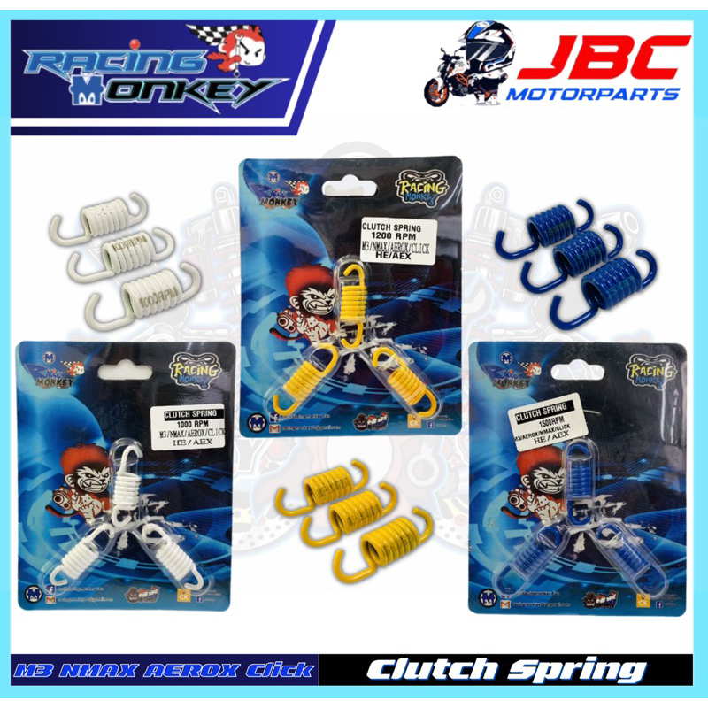 Racing Monkey Clutch Spring Mio i 125 Aerox Nmax 1000rpm 1200rpm ...