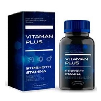 Original VITAMAN Plus for Men Extra Strength 15Capsules | Shopee ...