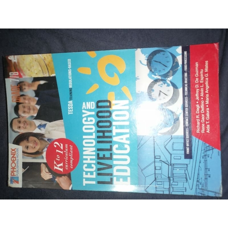 Technology and Livelihood Education 7/8 : Tesda Training Education ...