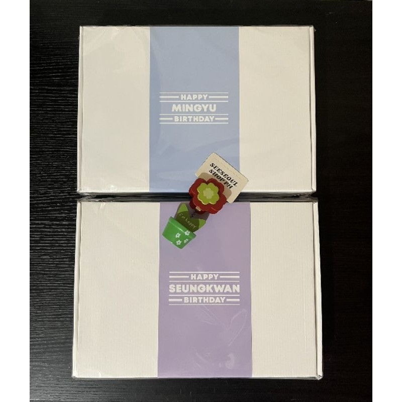 SEVENTEEN MINGYU/SEUNGKWAN BIRTHDAY BOX | Shopee Philippines