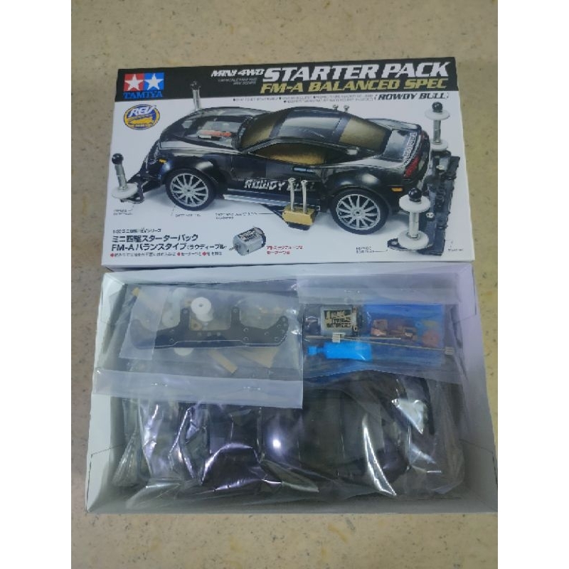 Tamiya Starter Pack F-MA Balanced Spec Rowdy Bull | Shopee Philippines