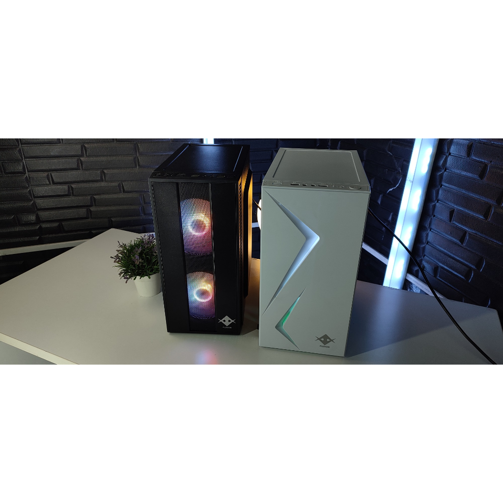 Gaming Cpu Case FUZION / Keytech brand | Brandnew amstrading | Shopee ...