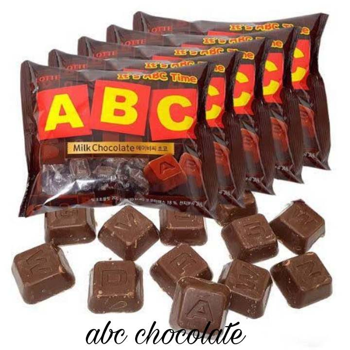 Lotte ABC Chocolate 72g korean authentic korean products | Shopee ...