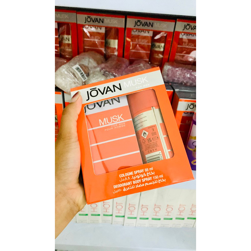 Jovan Musk for Men Cologne & Deo Set | Shopee Philippines