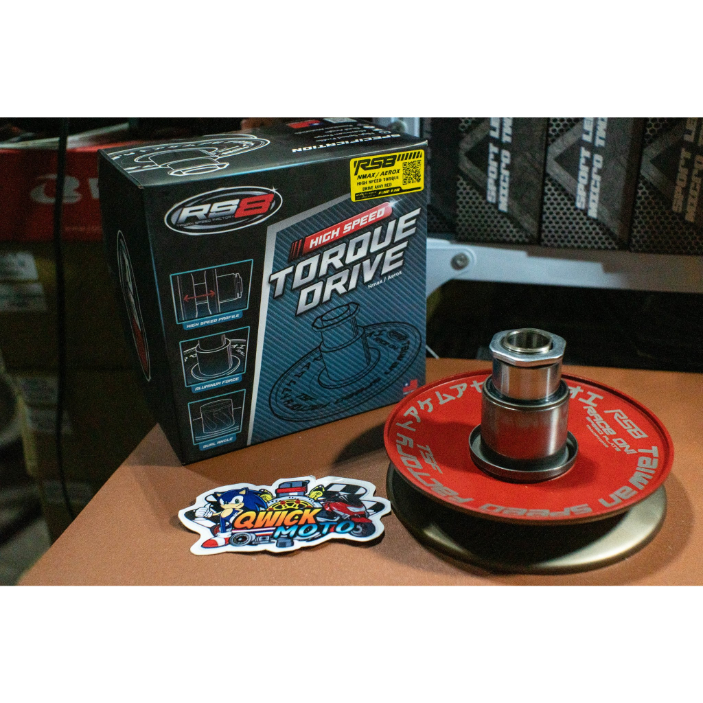 RS8 TARAGSIT Steel Torque Drive Assembly (Aerox/NMAX) | Shopee Philippines