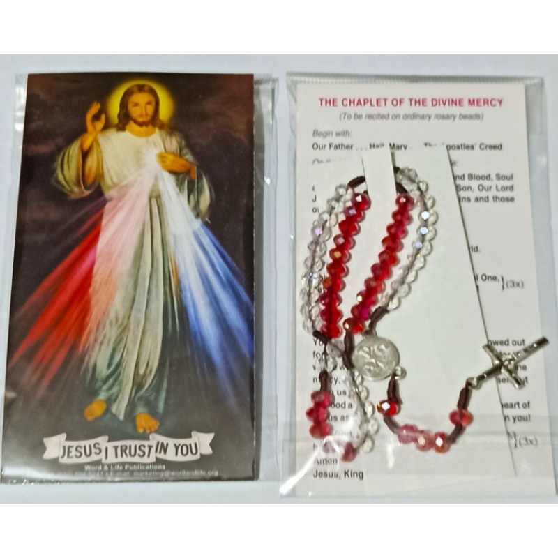 The Chaplet of Divine Mercy with Prayer Stampita | Shopee Philippines