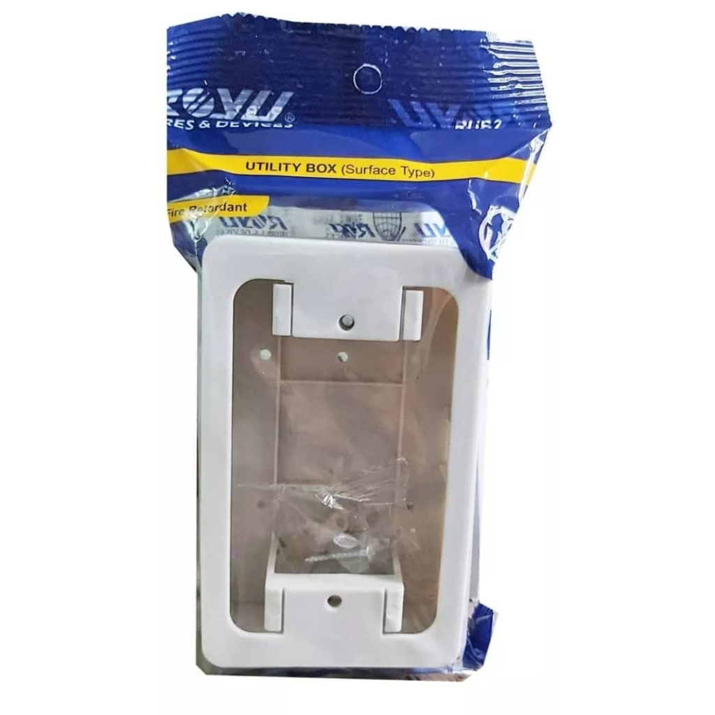 ROYU Wide Series 1,2,3 Gang Switch /Outlet | Shopee Philippines
