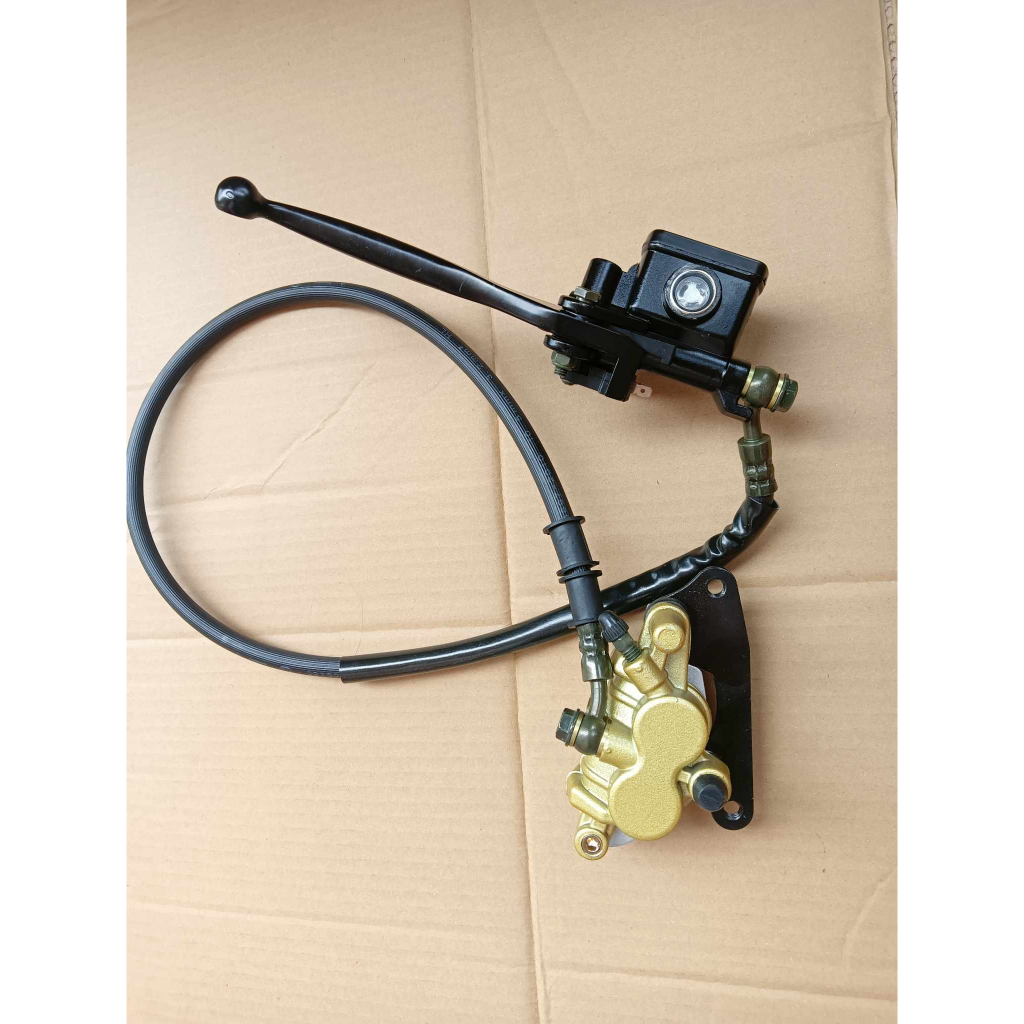 FRONT BRAKE MASTER WITH CALIPER SET(WAVE 125/110/100) | Shopee Philippines
