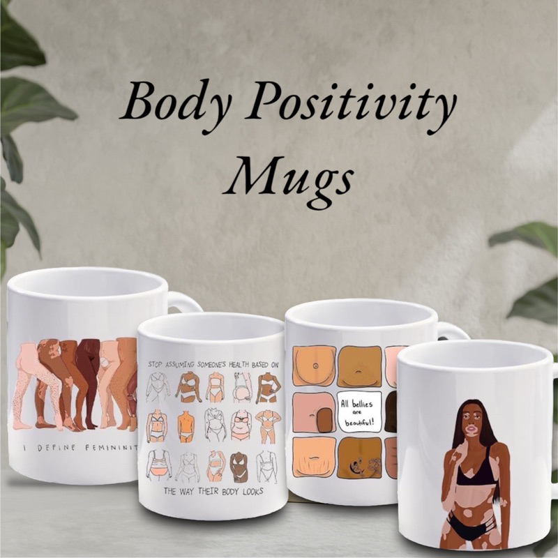 Body Positivity Mugs | Shopee Philippines