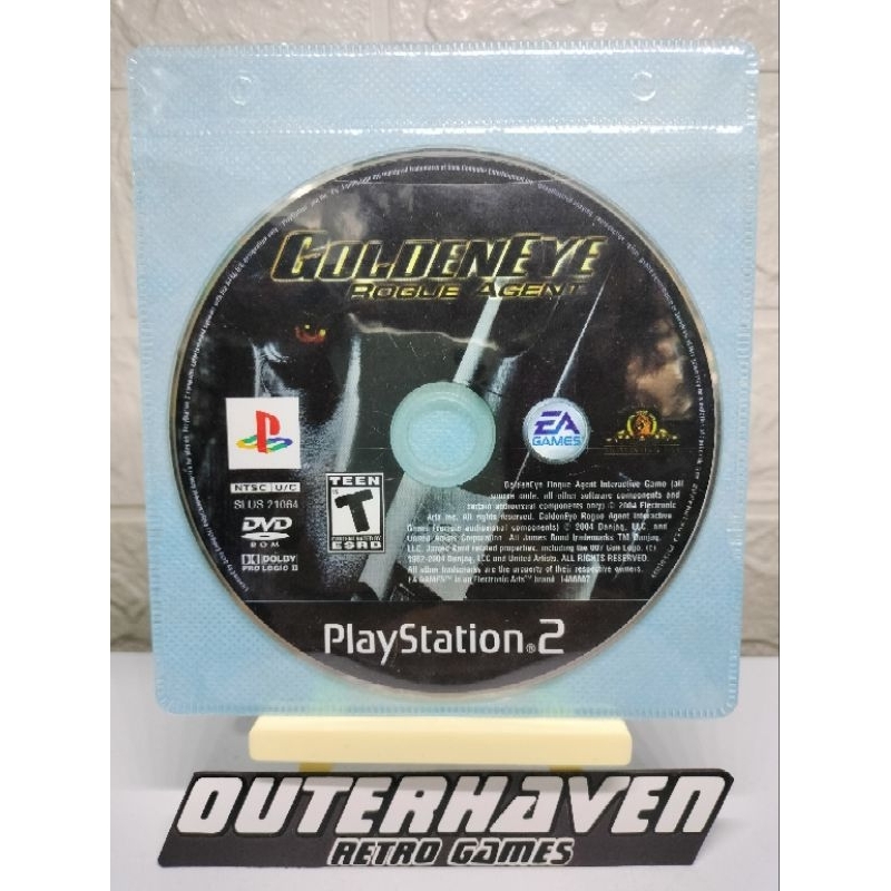PS2 Golden Eye Rogue Agent NTSC UC (Standard Edition) | Shopee Philippines