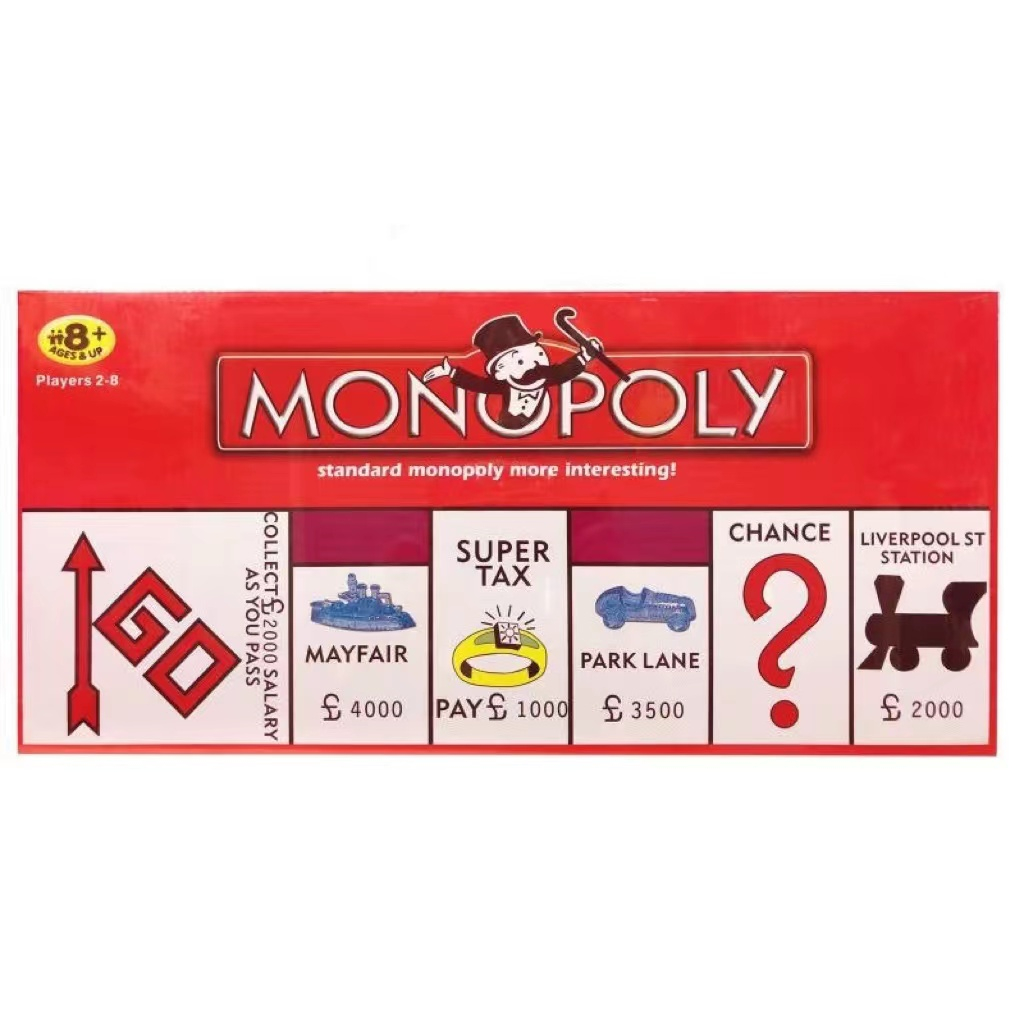 Asseenontv #Family Game Monopoly Funny Board Game Monopoly Board GAME ...