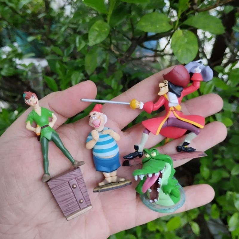 DISNEY Peter Pan Neverland Character Mini Figure SET | Shopee Philippines