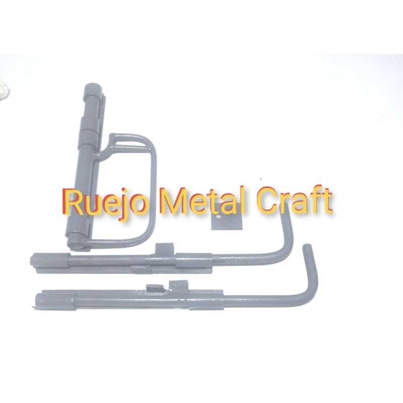 BARREL BOLT 12 INCHES COMPLETE SET AUTOMOTIVE PRIMER COATED | Shopee ...