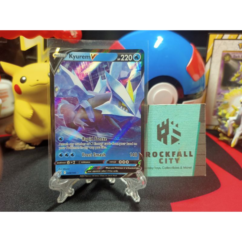 Pokemon TCG - KYUREM V 48/196 Ultra Rare - Lost Origin | Shopee Philippines