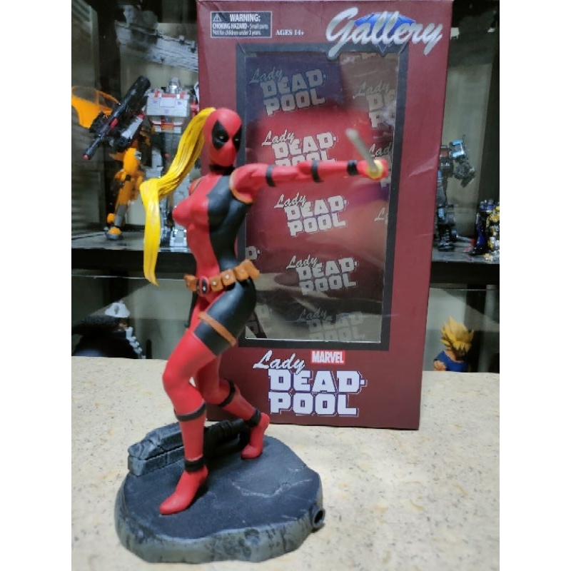 Marvel Gallery - Lady Deadpool Diamond Select Toys - Authentic | Shopee ...