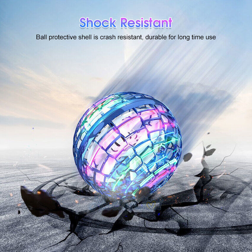 Flynova Pro Flyball Spinning Magic Swirl Ball UFO Toy Intelligent ...