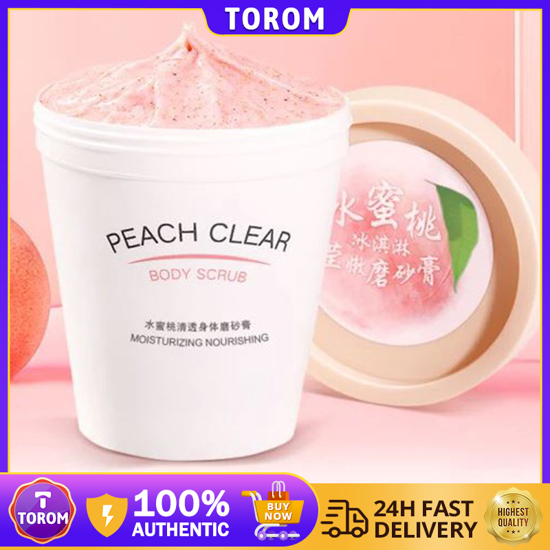 Body Scrub Cream Moisturizing Whitening Cleaning Exfoliating Removing Ice Cream Scrub | Shopee ...