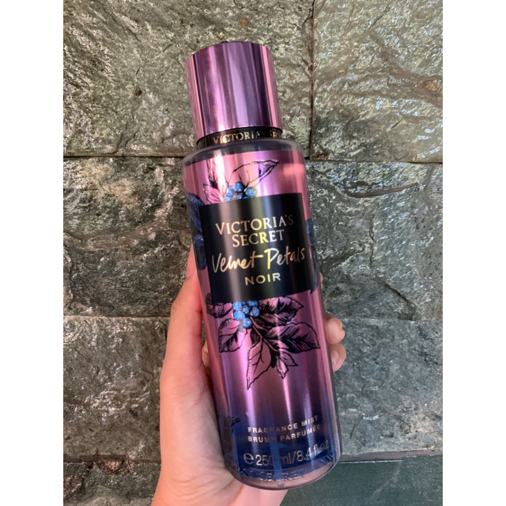 Velvet Petals Noir Victoria's secret Fragrance mist w/ barcode 250ml ...