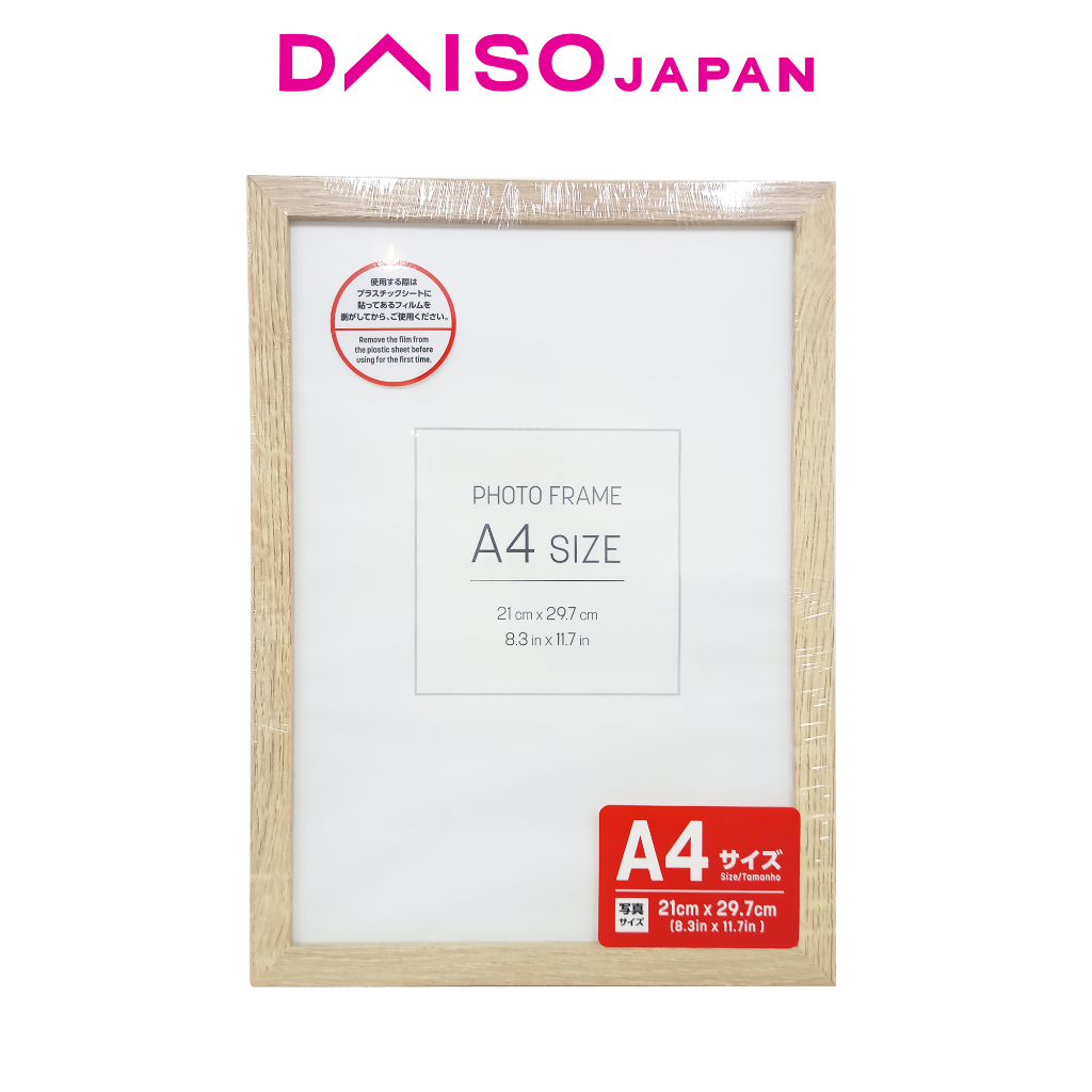Daiso A4 Photo Frame | Shopee Philippines