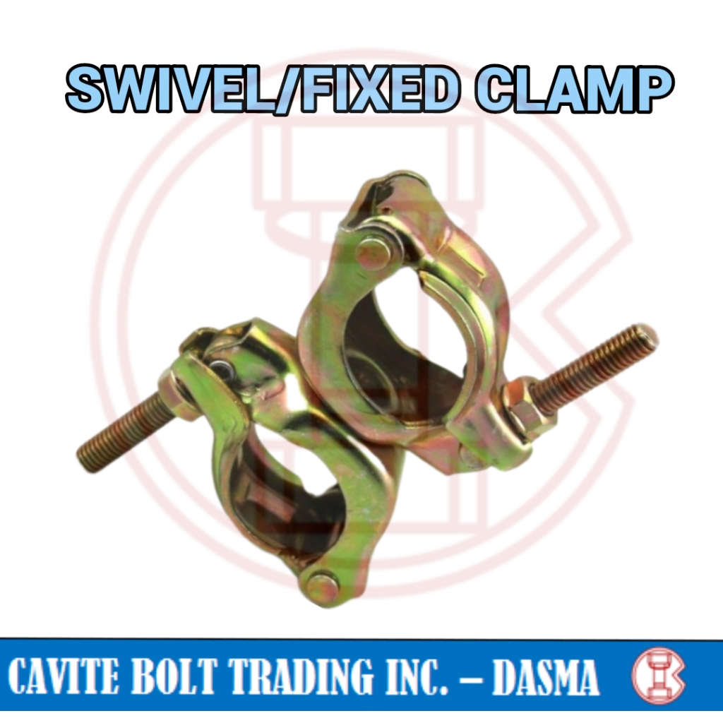 SWIVEL / FIXED CLAMP (1-1/2" , 2" ) PER EACH | Shopee Philippines