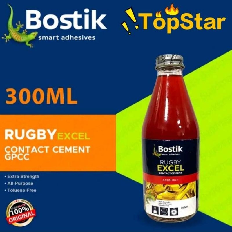BOSTIK ORIGINAL Rugby All Purpose Adhesive Contact Cement | Shopee ...
