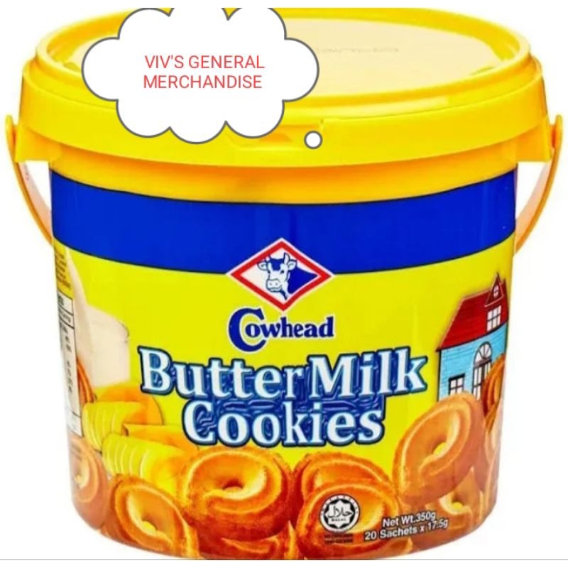 Cowhead Butter Milk Cookies ( 350g ) | Shopee Philippines