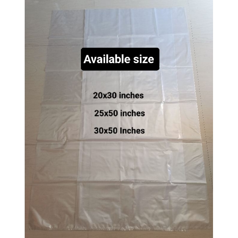 PER PIECE UKAY BIG PLASTIC BAG/DRY CLEAN LAUNDRY BAG/PLASTIC SAKO FOR ...