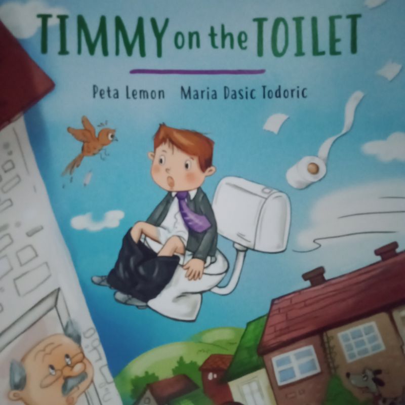 Timmy On The Toilet by Peta Lemon 52S B | Shopee Philippines