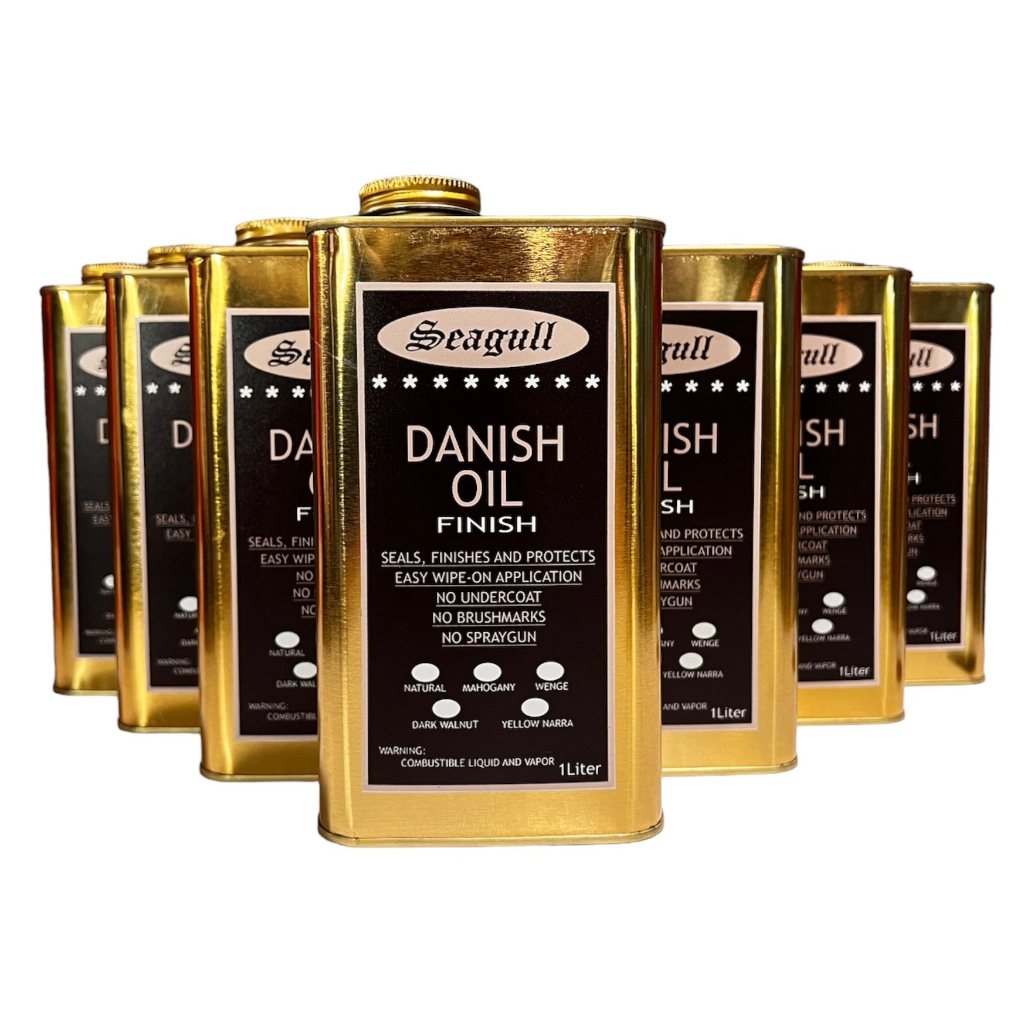 1 Liter Seagull Danish Oil Wood Finish (6 different colors) | Shopee ...