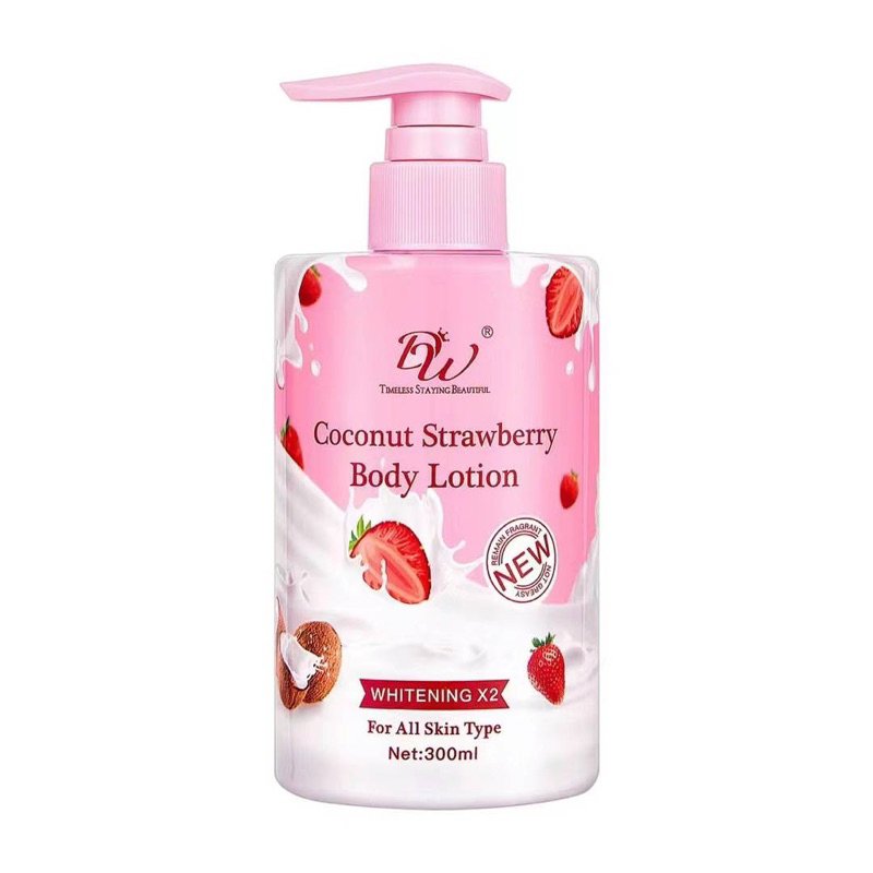 DW Body Moisturizing Whitening Brighten Lotion 300ml ( Cocoberry ...