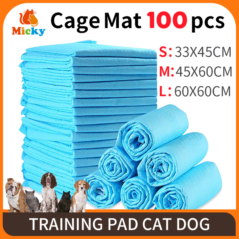 Pet Pee mat Pads disposable urine pad for Dog Cat Diapers Training Pad ...