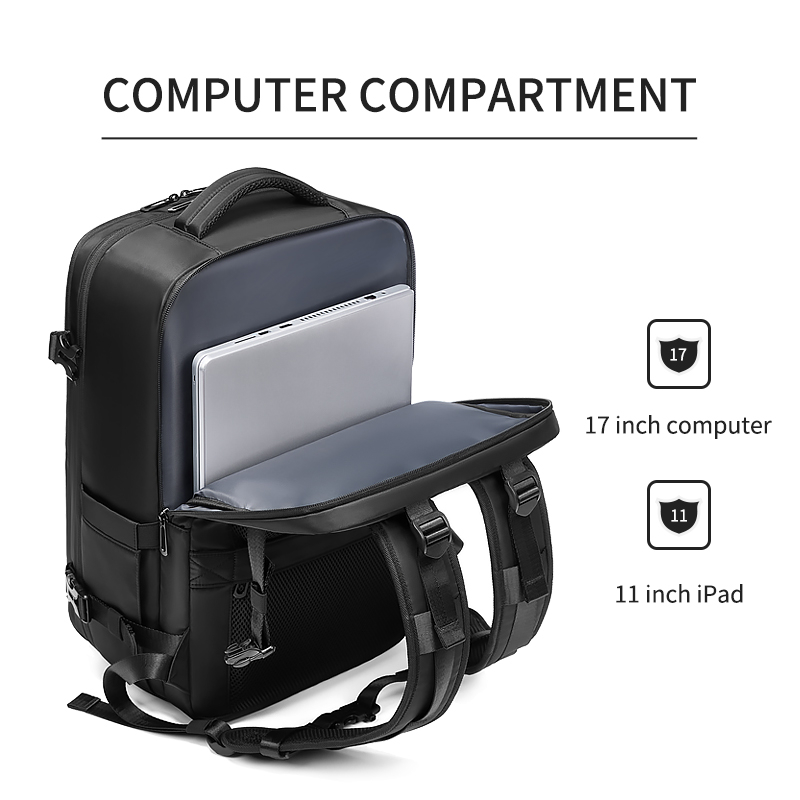 SeaChoice 17in Waterproof Laptop Backpack w/USB Charging Port& Shoe ...