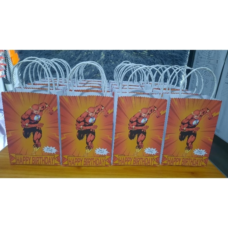 The FLASH theme lootbags 10pcs./pack | Shopee Philippines