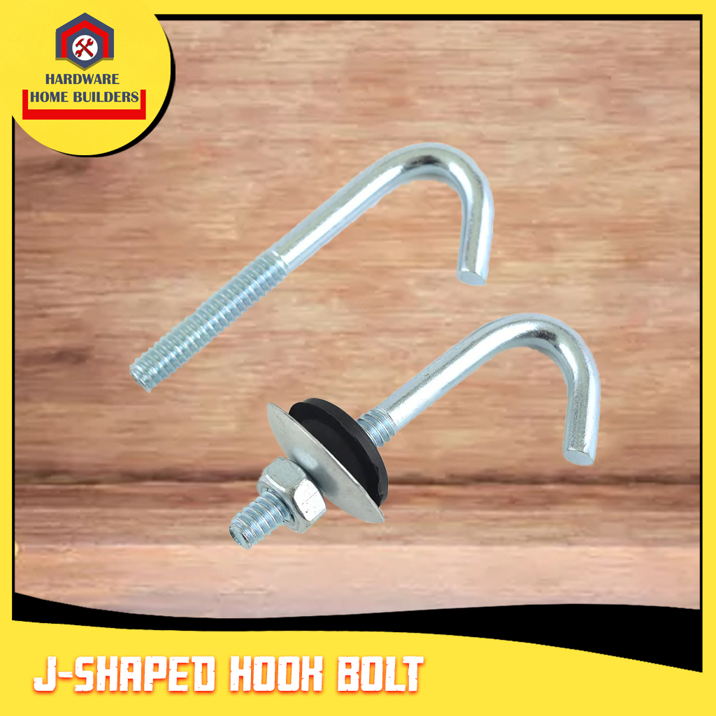 RDR/J-SHAPED HOOK BOLT SOLD PER PIECE | Shopee Philippines