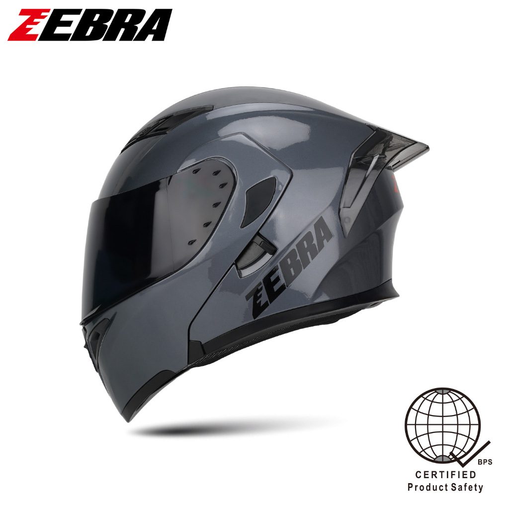 ZEBRA FF805 PRO Plain Men's motorcycle Modular helmet full face for ...