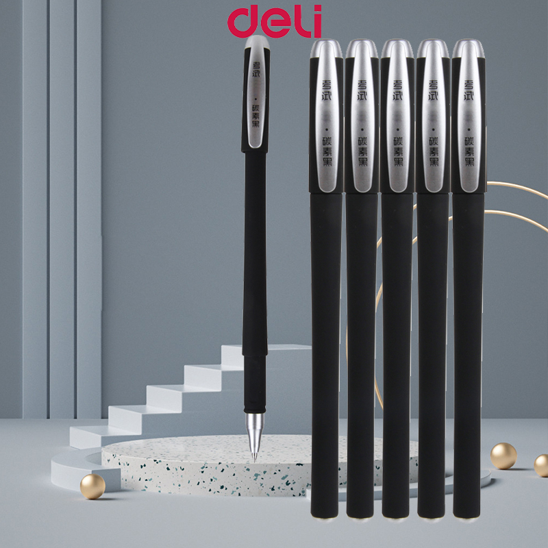 Deli Ballpen Gel Pen 0.5mm School Supplies Bullet Tip Sign Writing Pen ... Deli Ballpen Gel Pen 0.5mm School Supplies Bullet Tip Sign Writing Pen ...