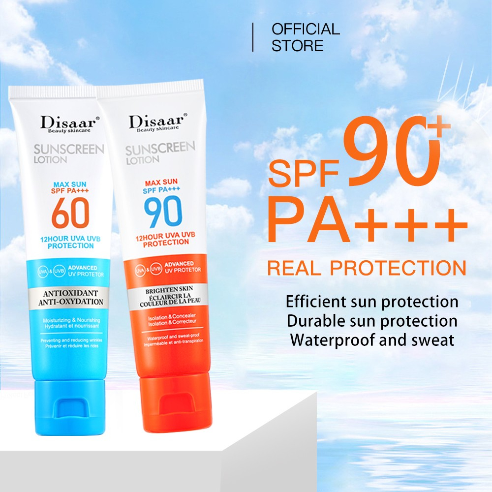 【BUY 2 GET 1 FREE】Disaar Sunscreen Lotion Isolation Whitening Sunblock Cream Concealer ...
