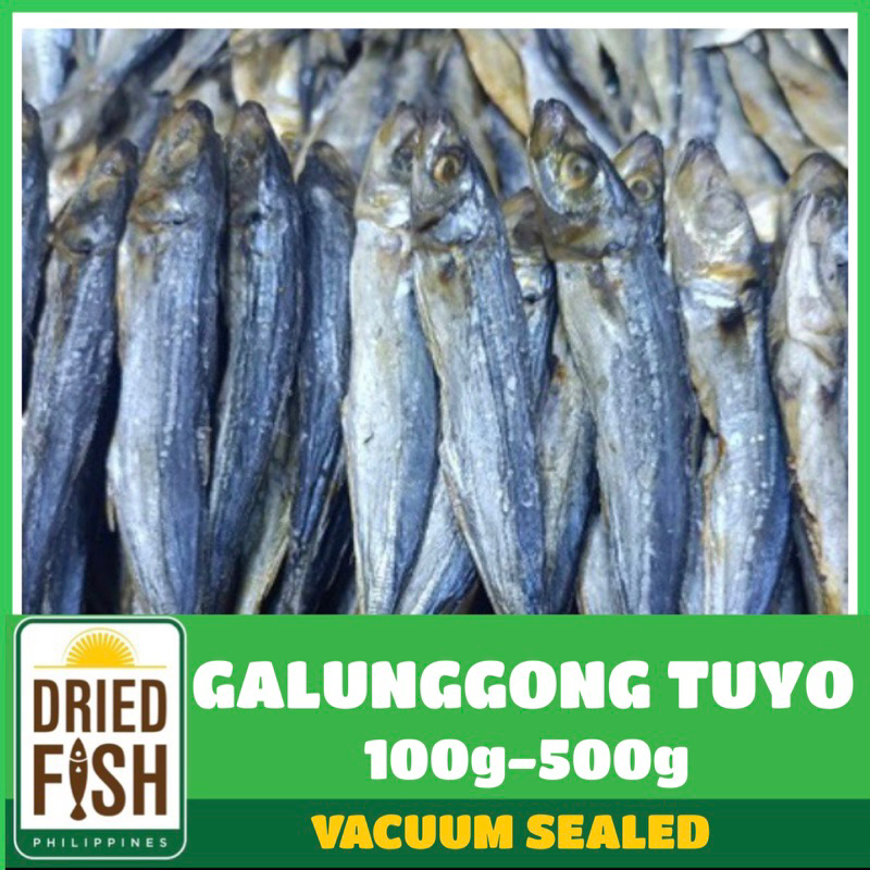 DFP Dried Seafood Galunggong Tuyo 100g | 250g | 500g VACUUM SEALED ...