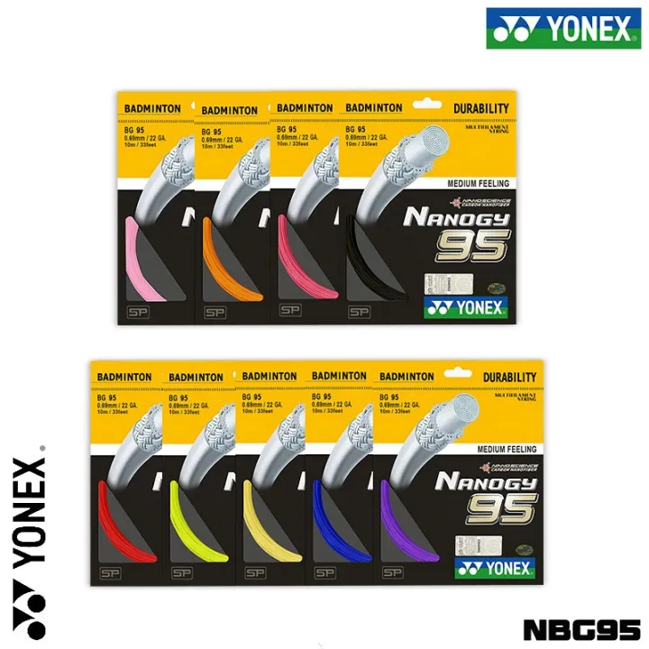 Yonex String NANOGY95 High Density Nylon Multifilament Material High ...