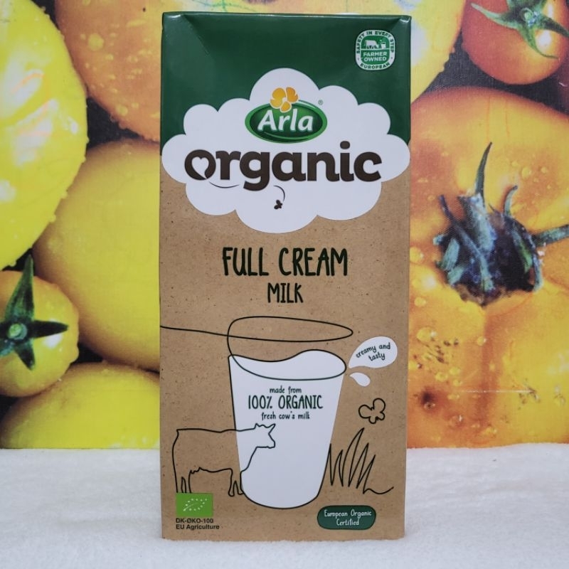 Arla Organic Full Cream Milk 1Liter EXPIRY DATE: AUGUST 4, 2023 ...