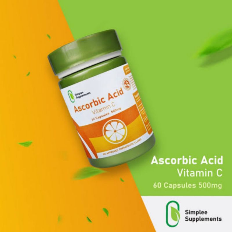 Original Simplee Ascorbic Acid Vitamin C 60Capsules | Shopee Philippines