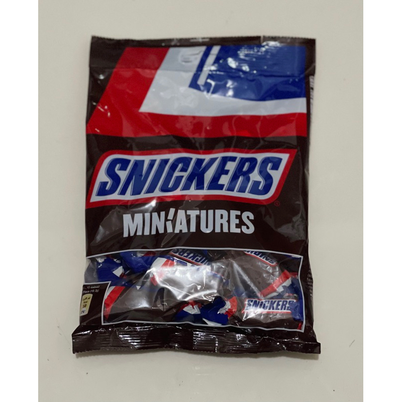 MARS Miniatures / SNICKERS Miniatures / TWIX Miniatures (15 pcs) - 150g ...