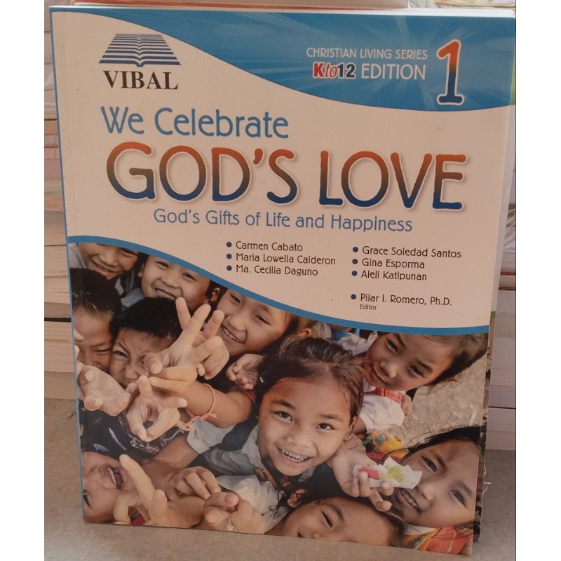 WE CELEBRATE GOD'S LOVE GRADE 1 GOOD CONDITION | Shopee Philippines