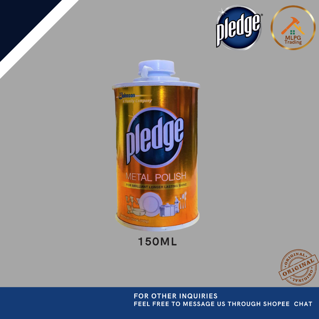 SC Johnson Pledge Metal Polish (150ml) | Shopee Philippines