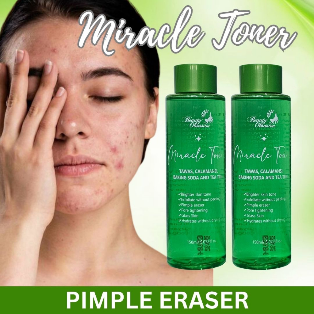Miracle toner 150ml by Beauty Obsession Targets acne marks, lightens ...