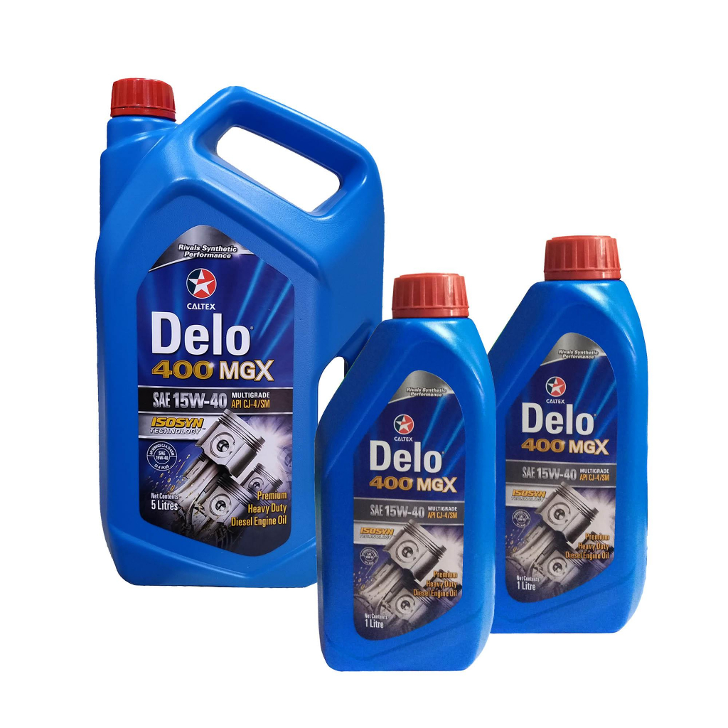 Caltex Delo 400 MGX SAE 15W-40 7 Liters Oil Change Bundle | Shopee ...